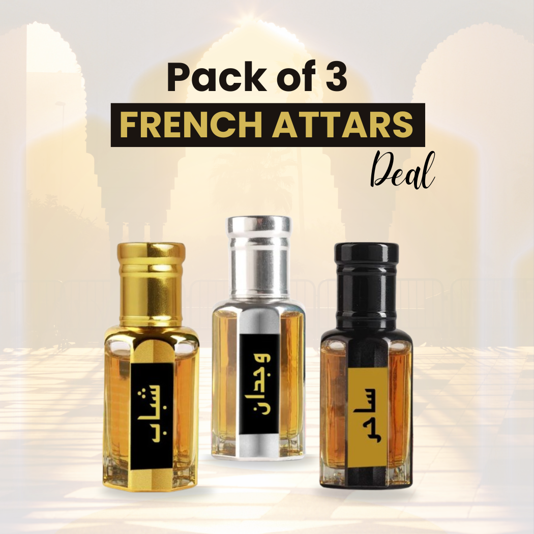 Premium Attar Bundles Online in Pakistan | Long-Lasting Islamic Scents