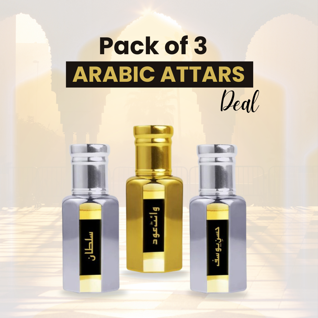 Pack Of 3 Attars Deal (Arabic) – Souq Albarakah