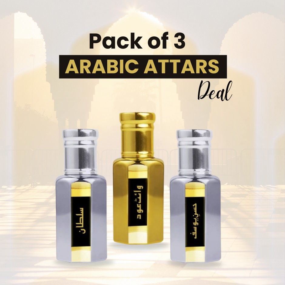 Premium Attar Bundles Online in Pakistan | Long-Lasting Islamic Scents