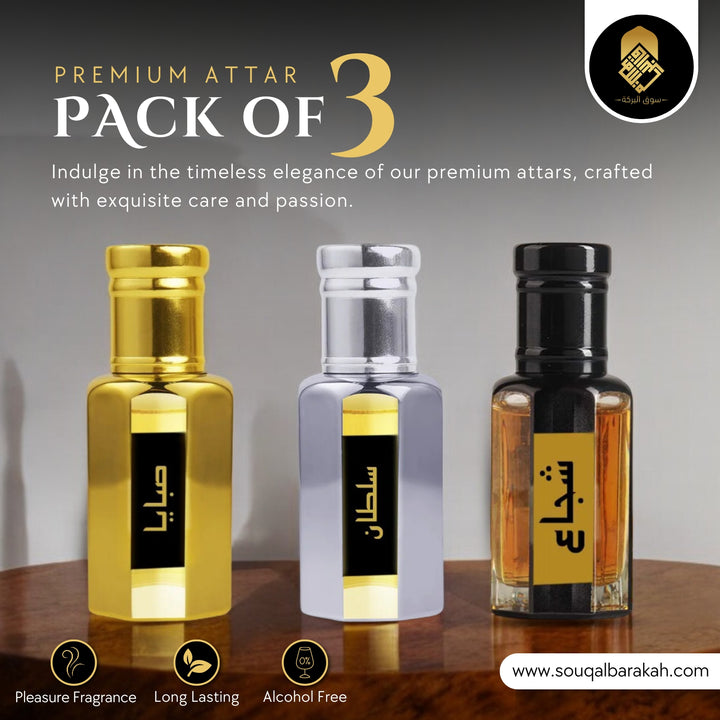 Premium Attar Bundles Online in Pakistan | Long-Lasting Islamic Scents