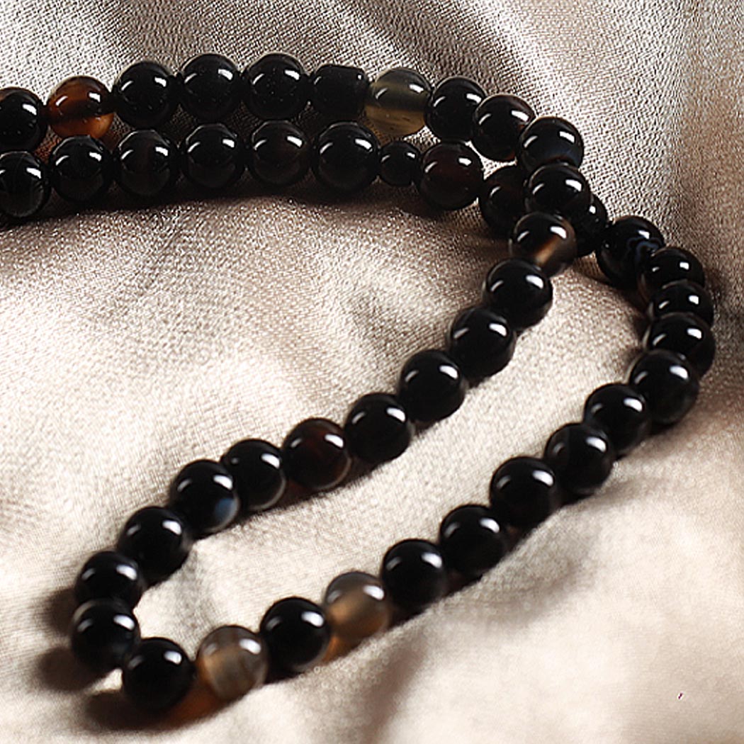 Black Aqeeq Stone Tasbeeh Premium – Souq Albarakah