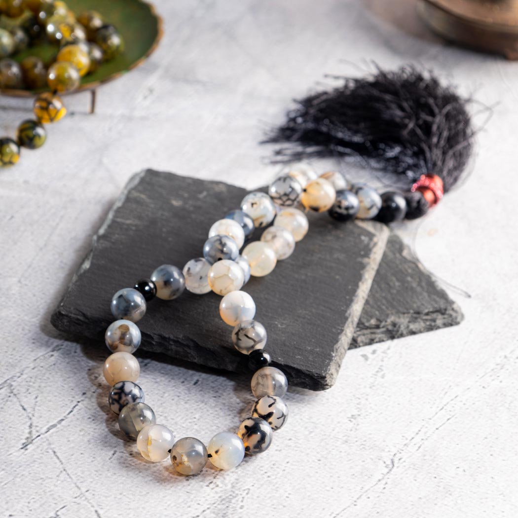 Najaf Shajri Aqeeq Tasbeeh 33 Beads